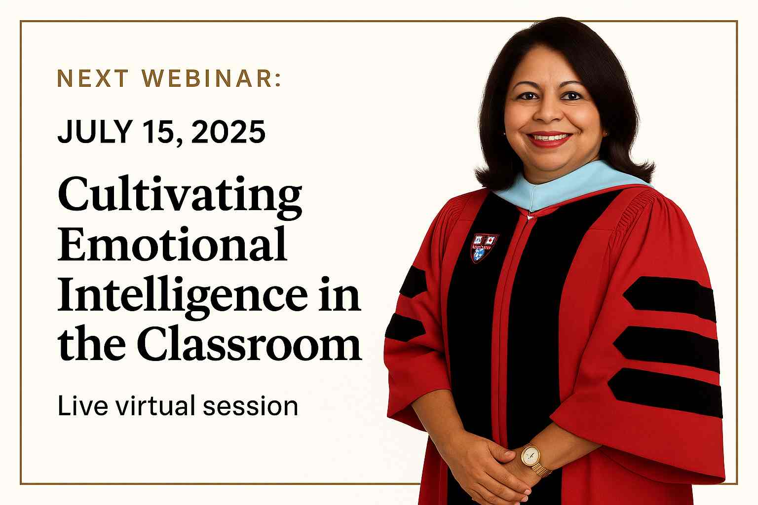 Cultivating Emotional Intelligence in the Classroom – Dr. Nalini Singh Consulting